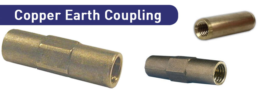 Copper Earth Coupling at Best Price in India- Earthing Parts
