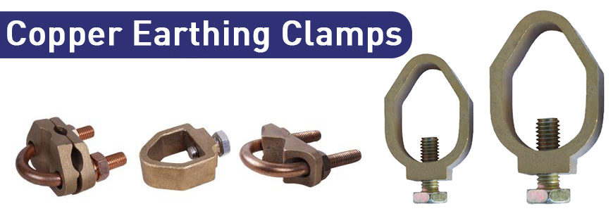 Copper Earthing Clamps | Earth Clamps | Earth Rod Clamps